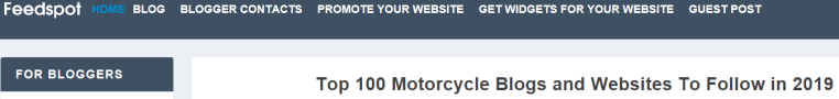 WOW! We are a “Top 100 Motorcycle Blogs and Websites to Follow in 2019 ...