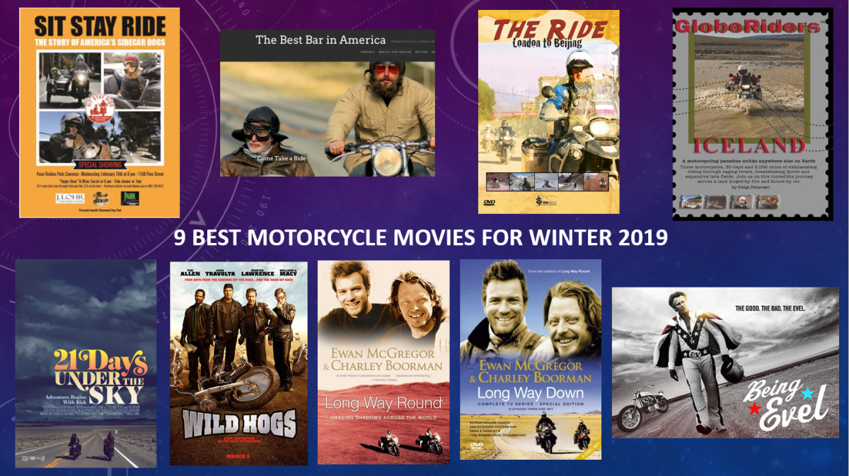 9 Best Motorcycle Movies for Winter 2019 | I JUST WANT 2 RIDE!!