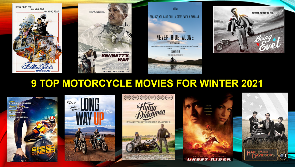 9 Motorcycle Movies for the Winter of 2021 | I JUST WANT 2 RIDE!!